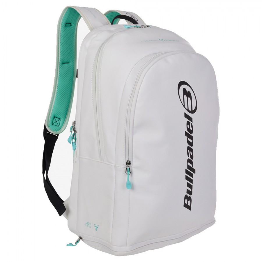 Bullpadel BPM25007 Vertex white padel backpack, thermal compartment ...