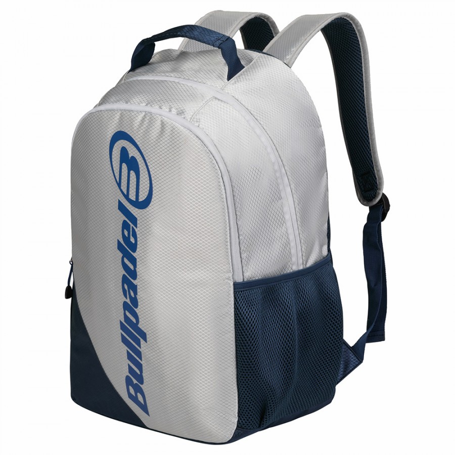 Backpack Bullpadel BPM26004 Advance white with blue details - Zona de Padel