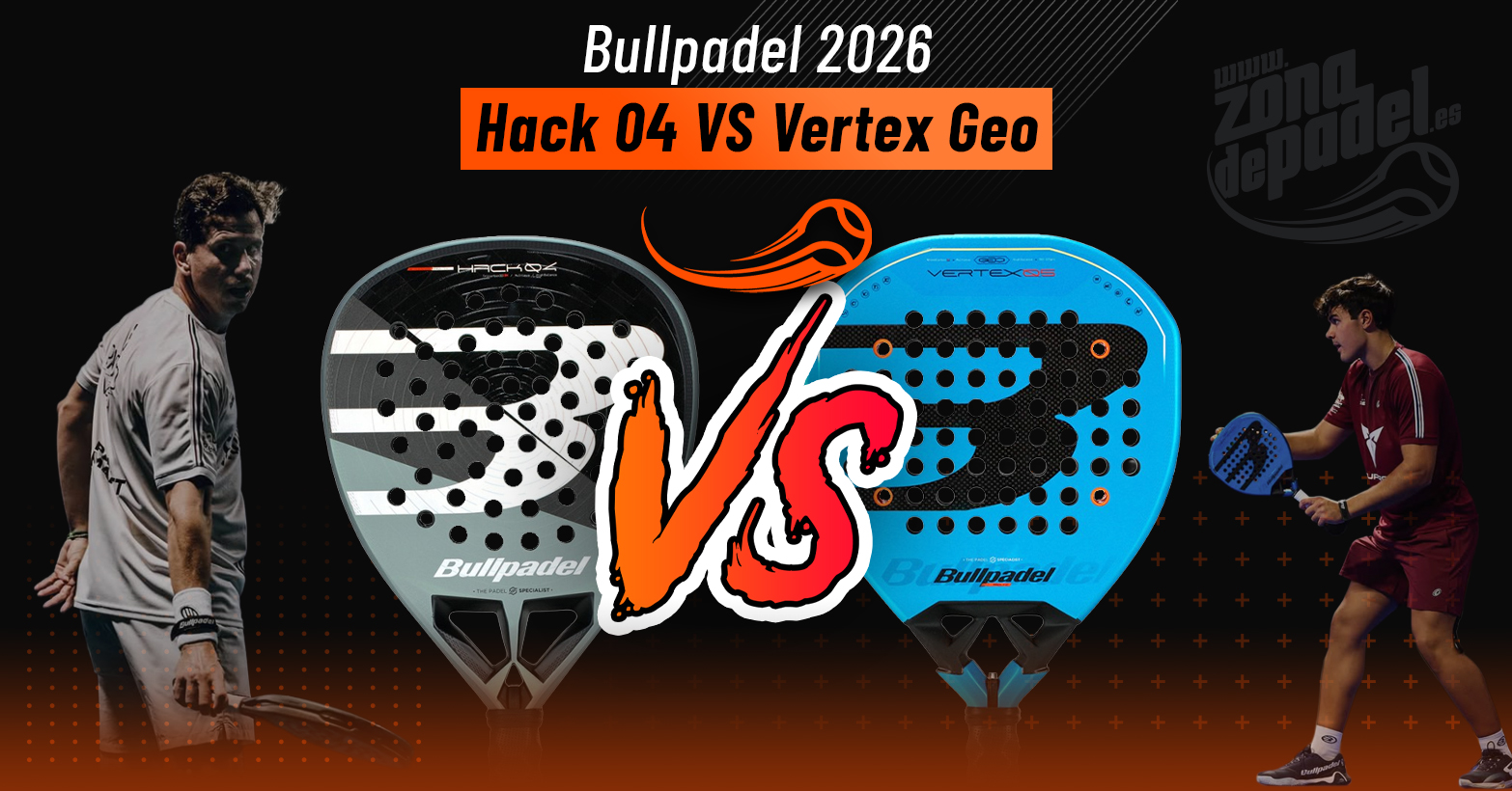 Bullpadel Hack 04 vs. Vertex 05 GEO: Which Bullpadel racket is better ...